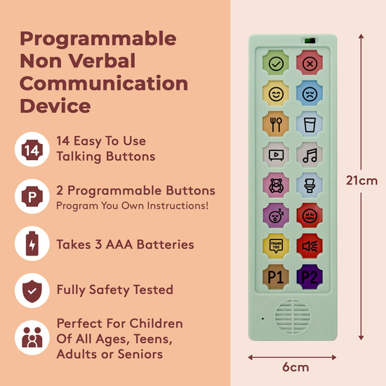 AAC Communication Device For Speech Therapy & Non Verbal Autism – LoveHugs